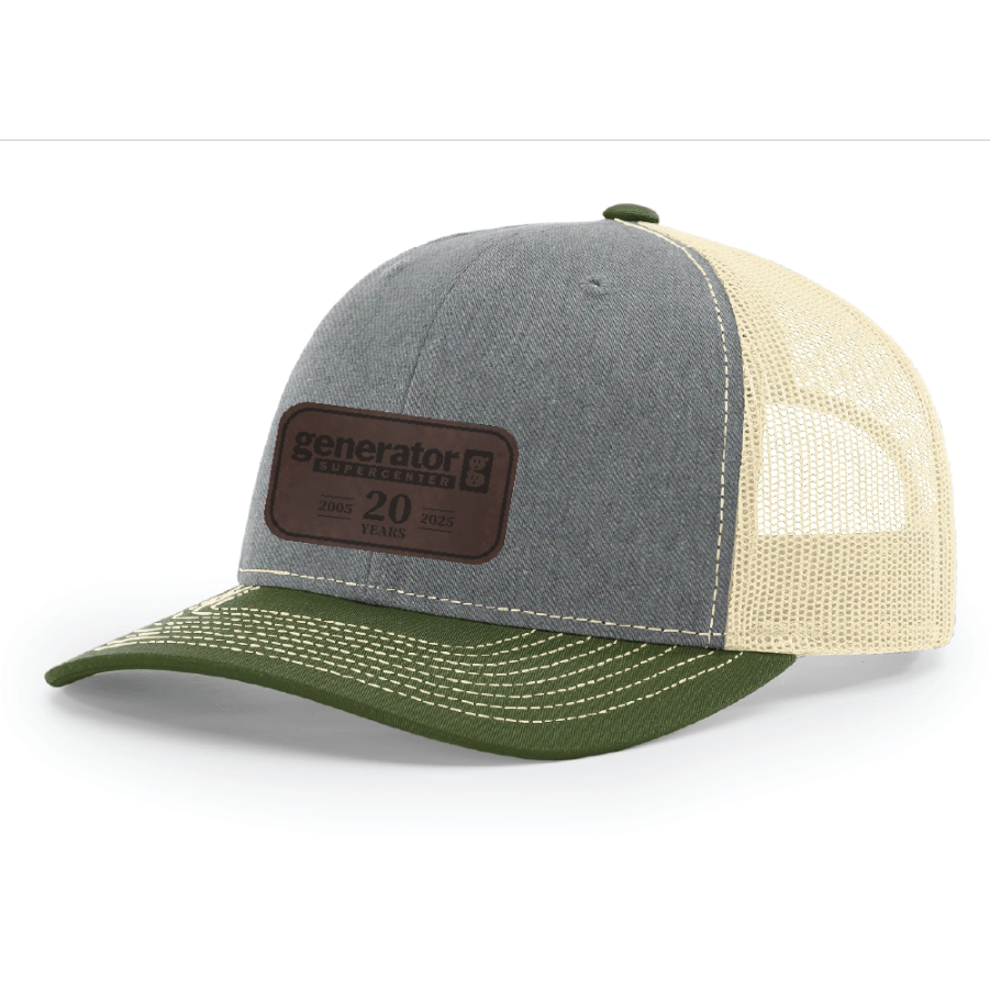 Corporate | Richardson 112- 20th Anniversary Edition Leather Patch | P120